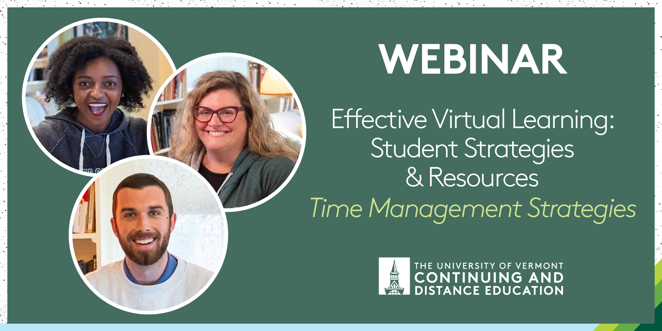 Effective Virtual Learning: Tips for Student Time Management - UVM ...